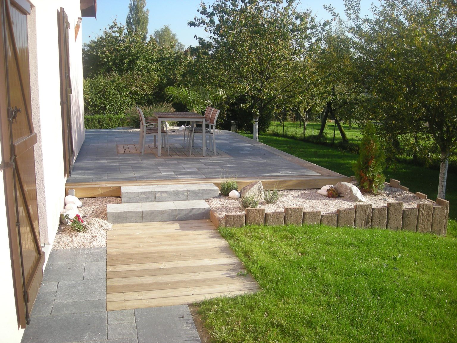 Nos Terrasses Par | Aménagement Jardin Devant Maison ... à Aménagement ...
