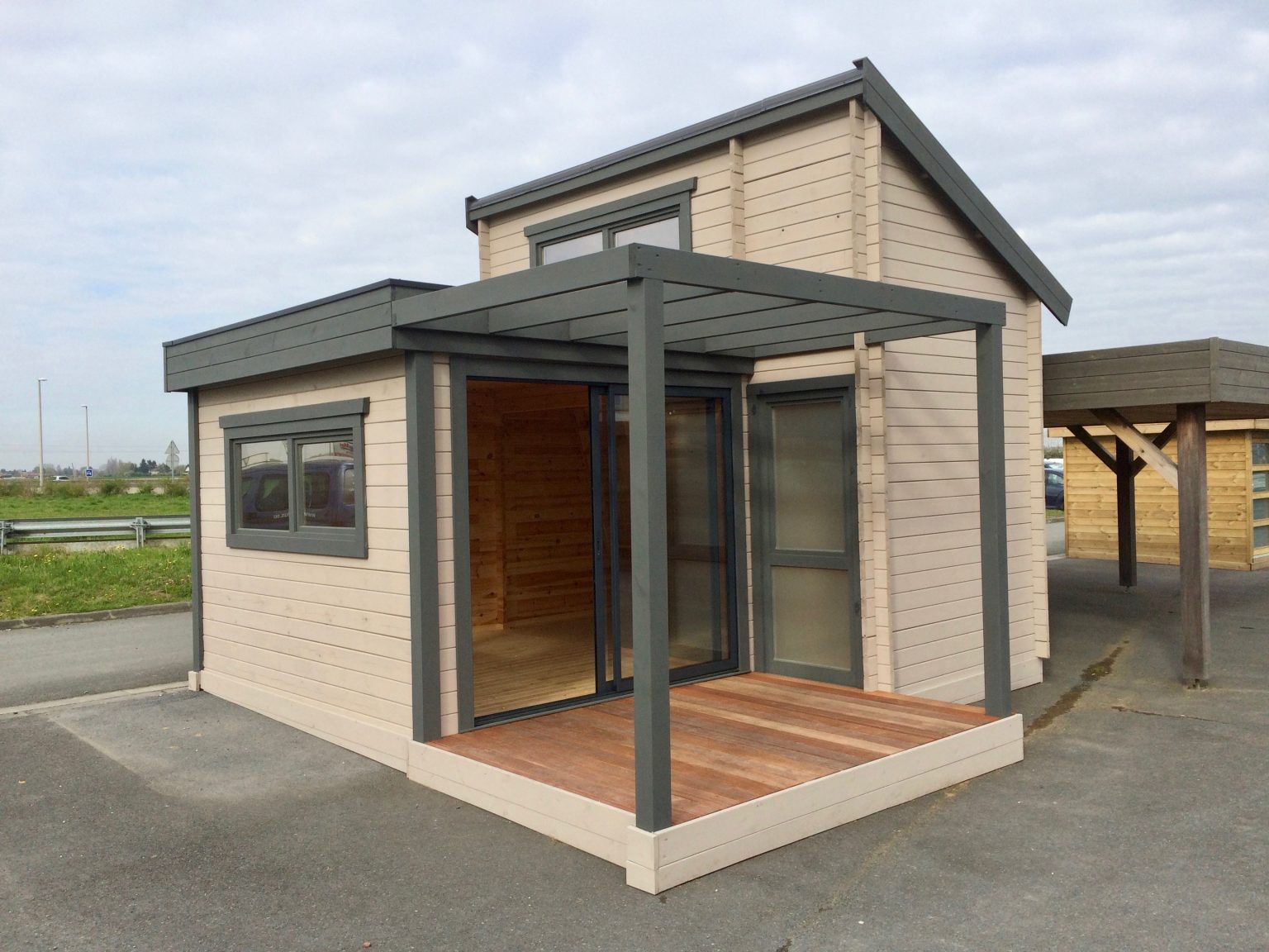 Chalet De Jardin En Bois Pavier 20 avec Abri De Jardin Moins De 20 M2 ... Chalet De Jardin En Bois Pavier 20 avec Abri De Jardin Moins De 20 M2 ...